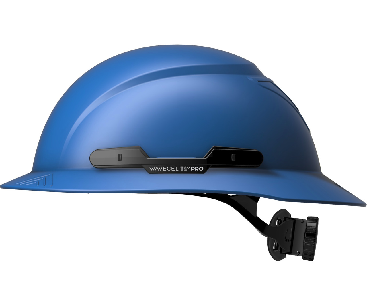 White Cap | WaveCel Royal Blue T2+ PRO Type 2 Full Brim Class E Safety Helmet